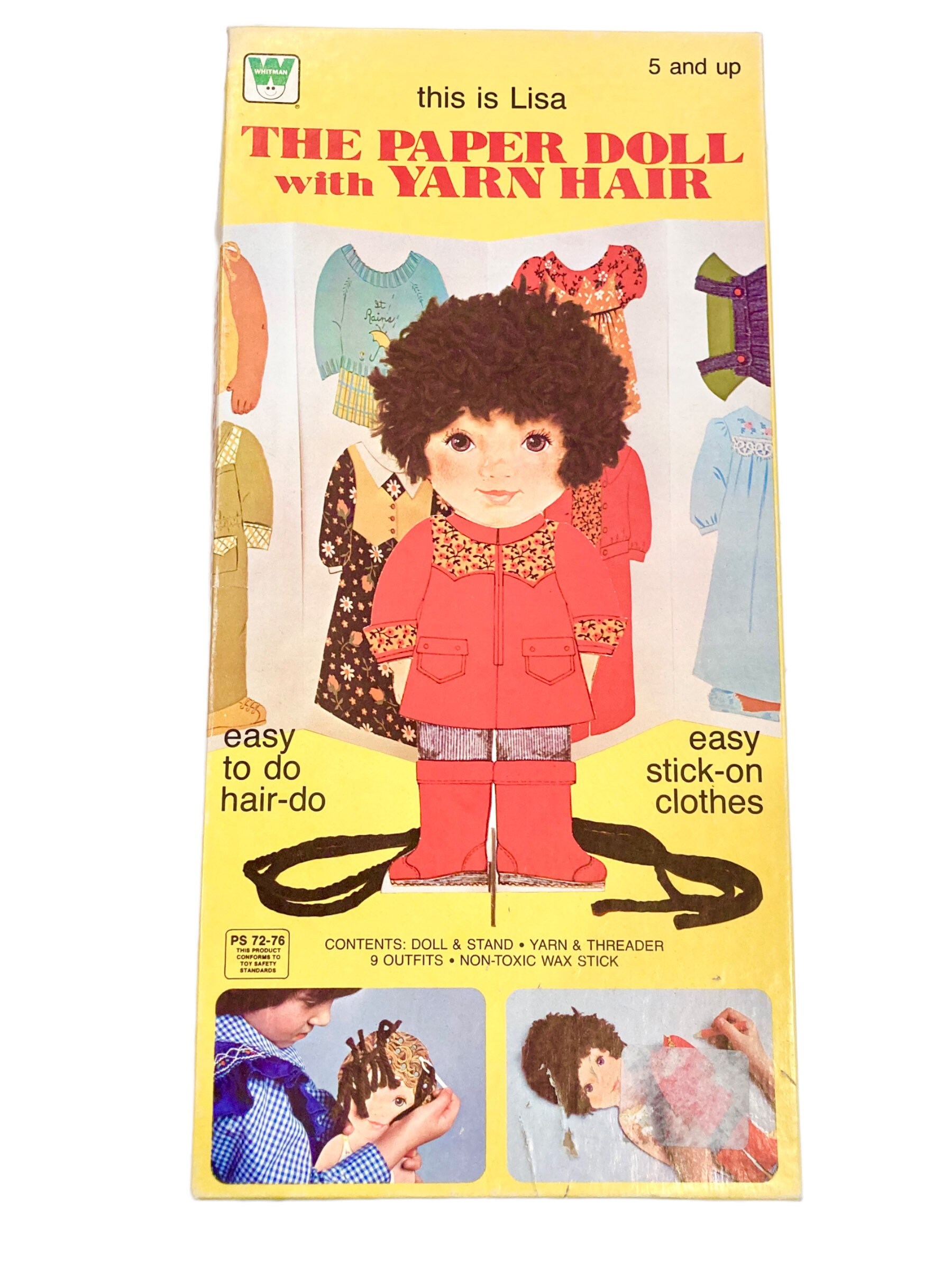 Vintage Paper Doll Set Whitman 1978 Lisa Paper Doll Set With - Etsy