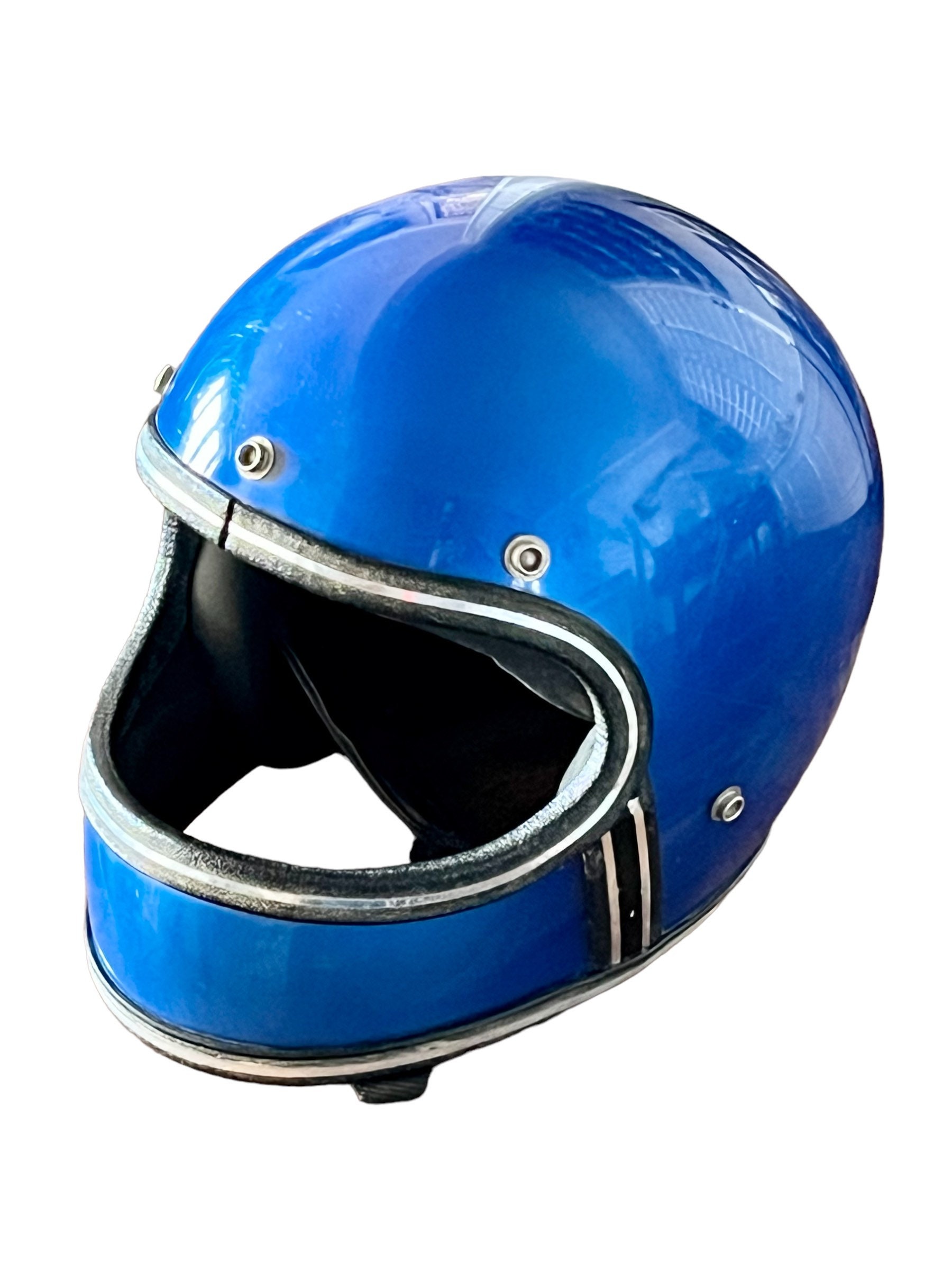 Vintage Full Face Motorcycle Helmet Vintage Helmet - Etsy