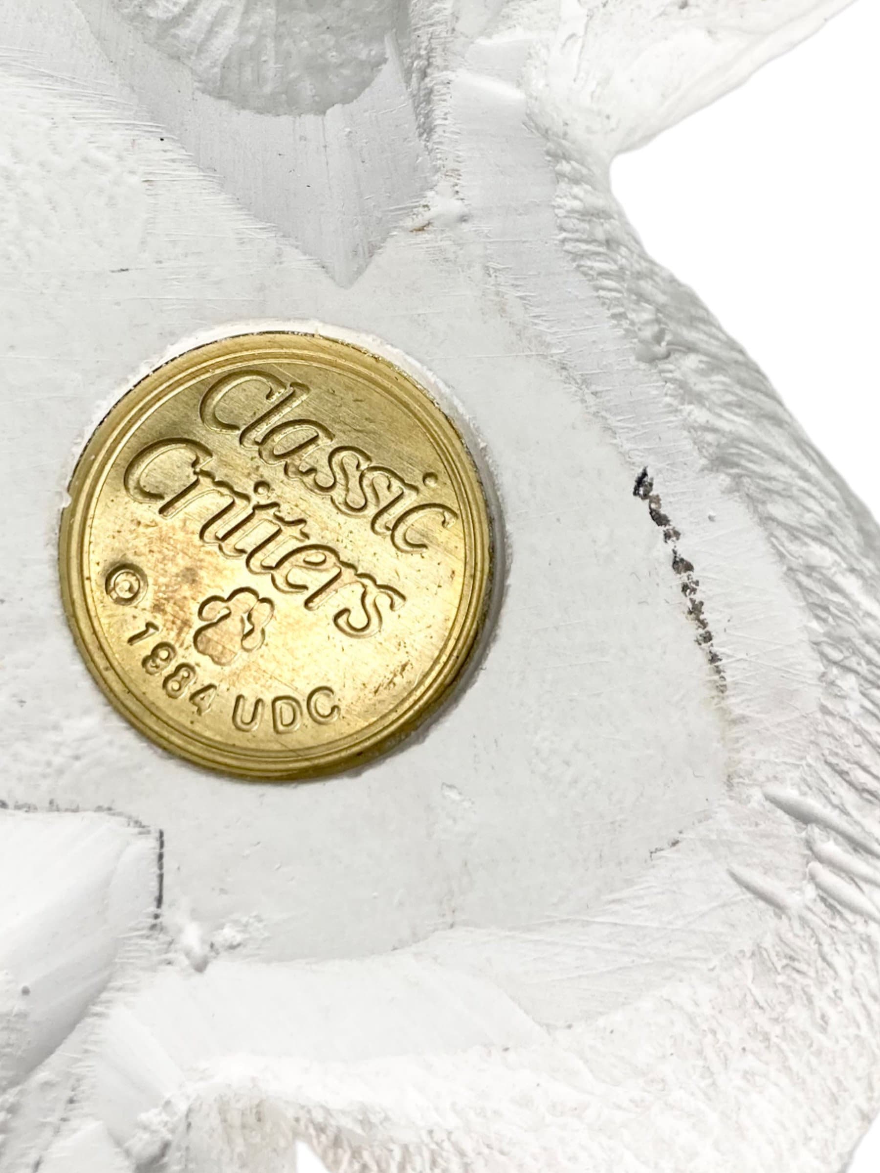 Vintage 1984 UDC Classic Critters Glass Marble Eyes Seal Figurine - Etsy