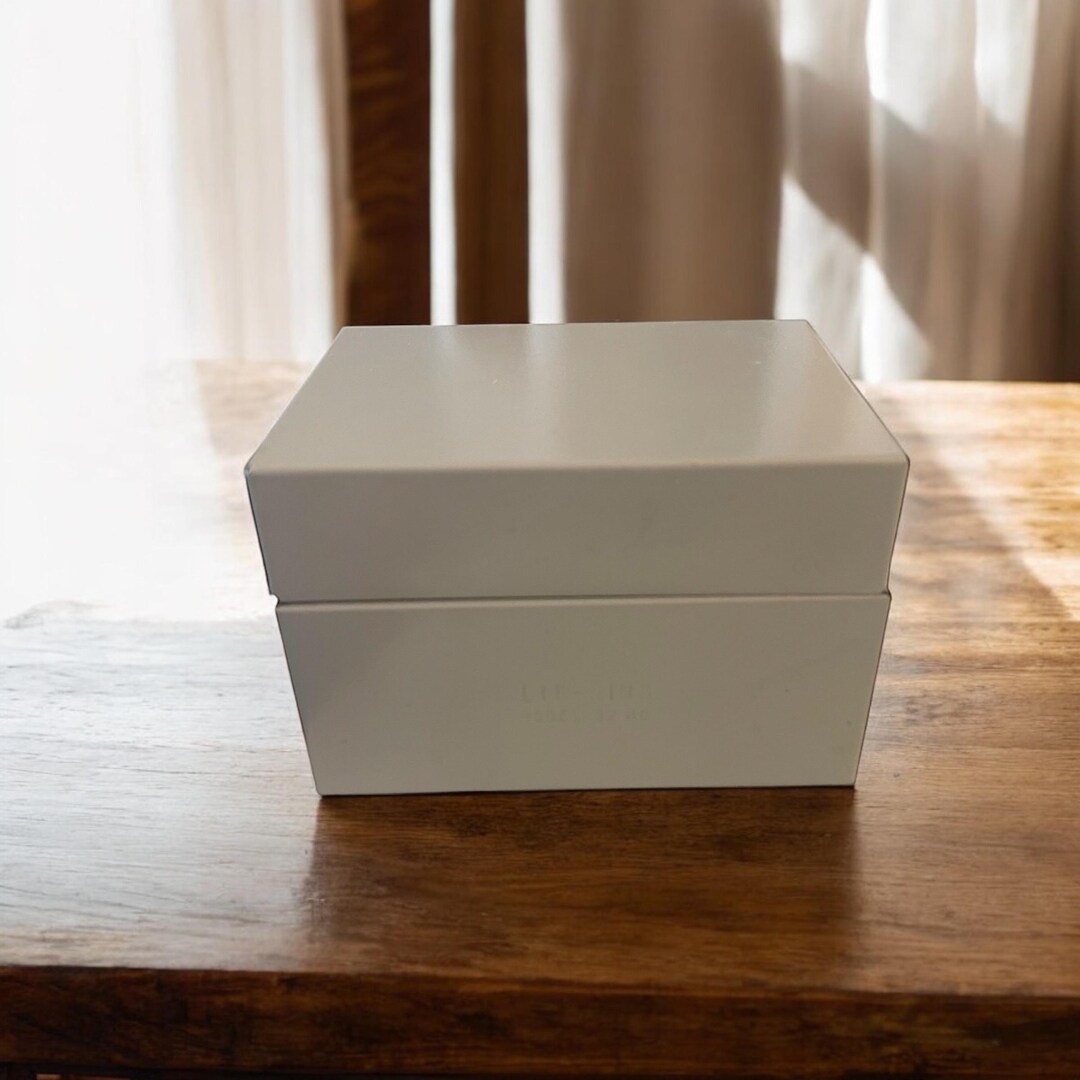 Vintage Heavy Duty Metal File Box - Index Card File With Dividers - Etsy