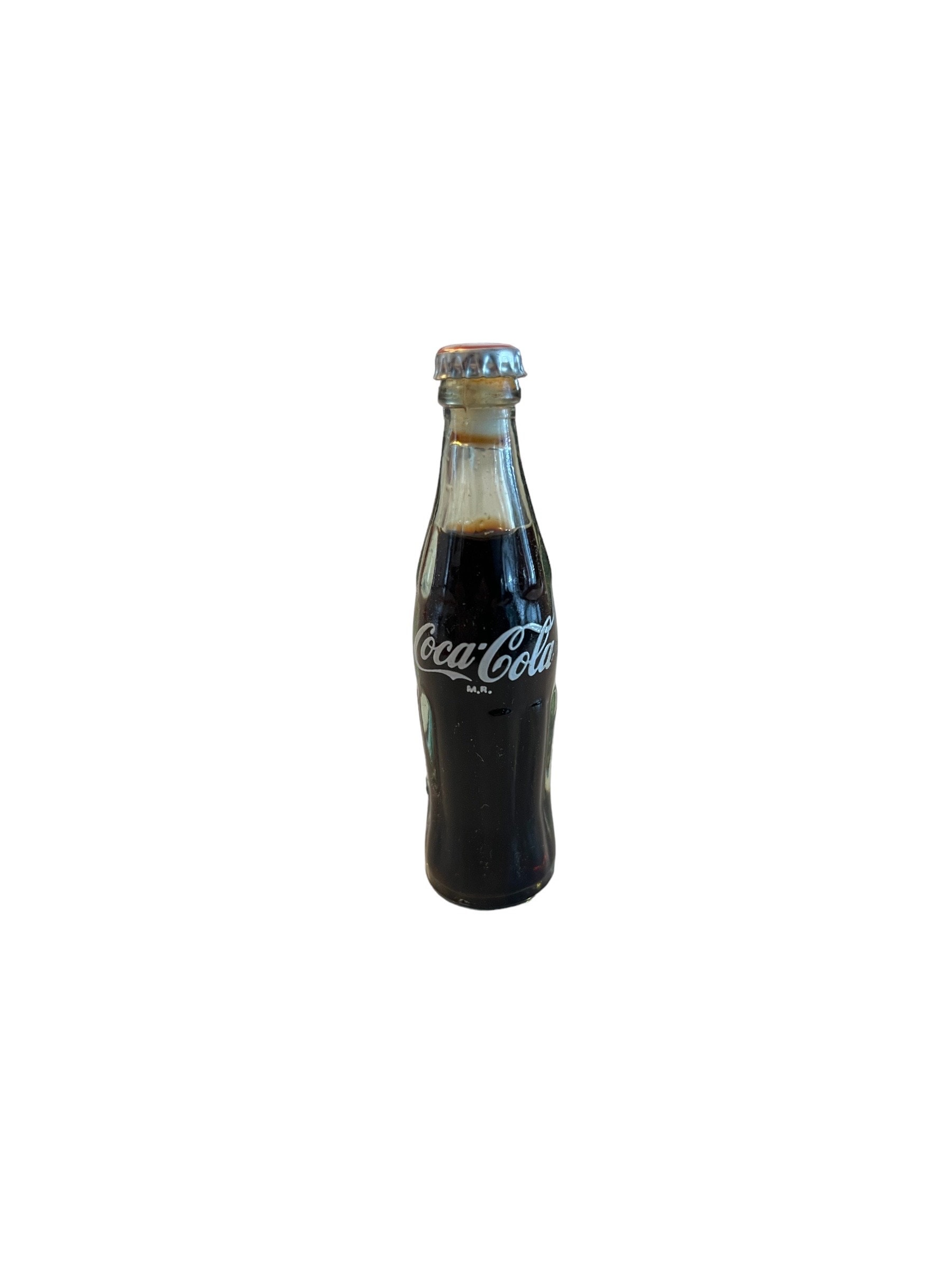 Rare Vintage Mini Glass Coca-cola Bottle Vintage Coca-cola Collectible ...