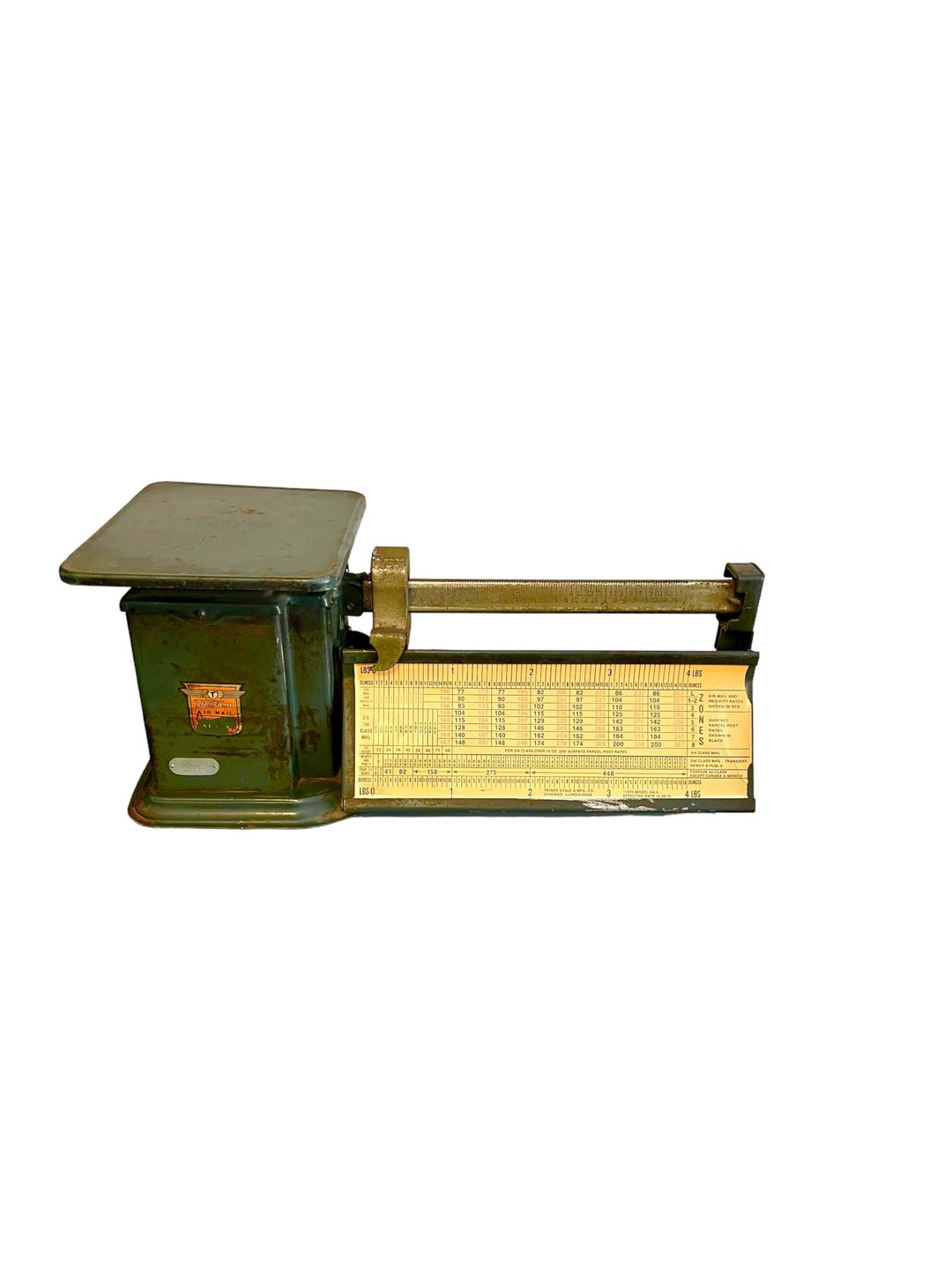Vintage Scale - Postage Scale - Scale - Triner Air Mail - Etsy
