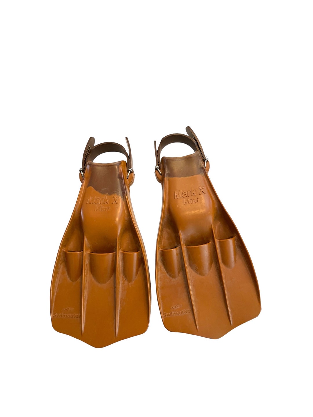 Vintage 1970s MARK X MINI AMF Swimaster Swim Fins - Scuba Fins - Etsy