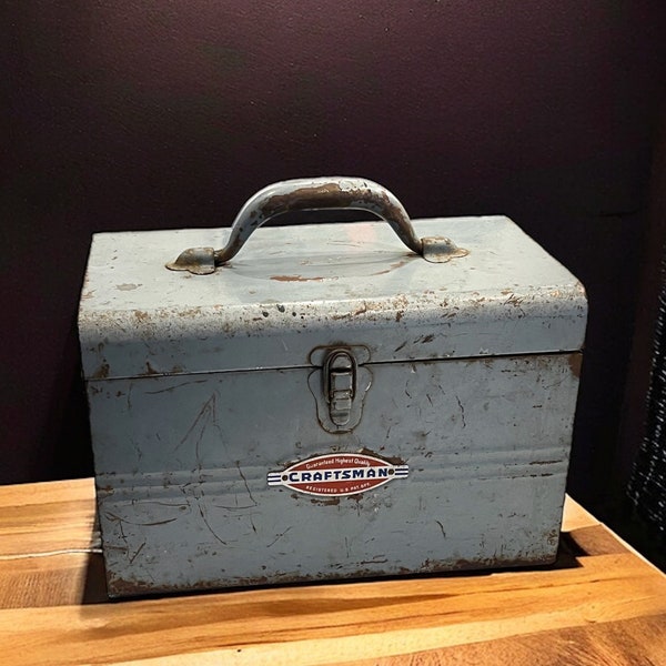Metal Tool Box - Etsy