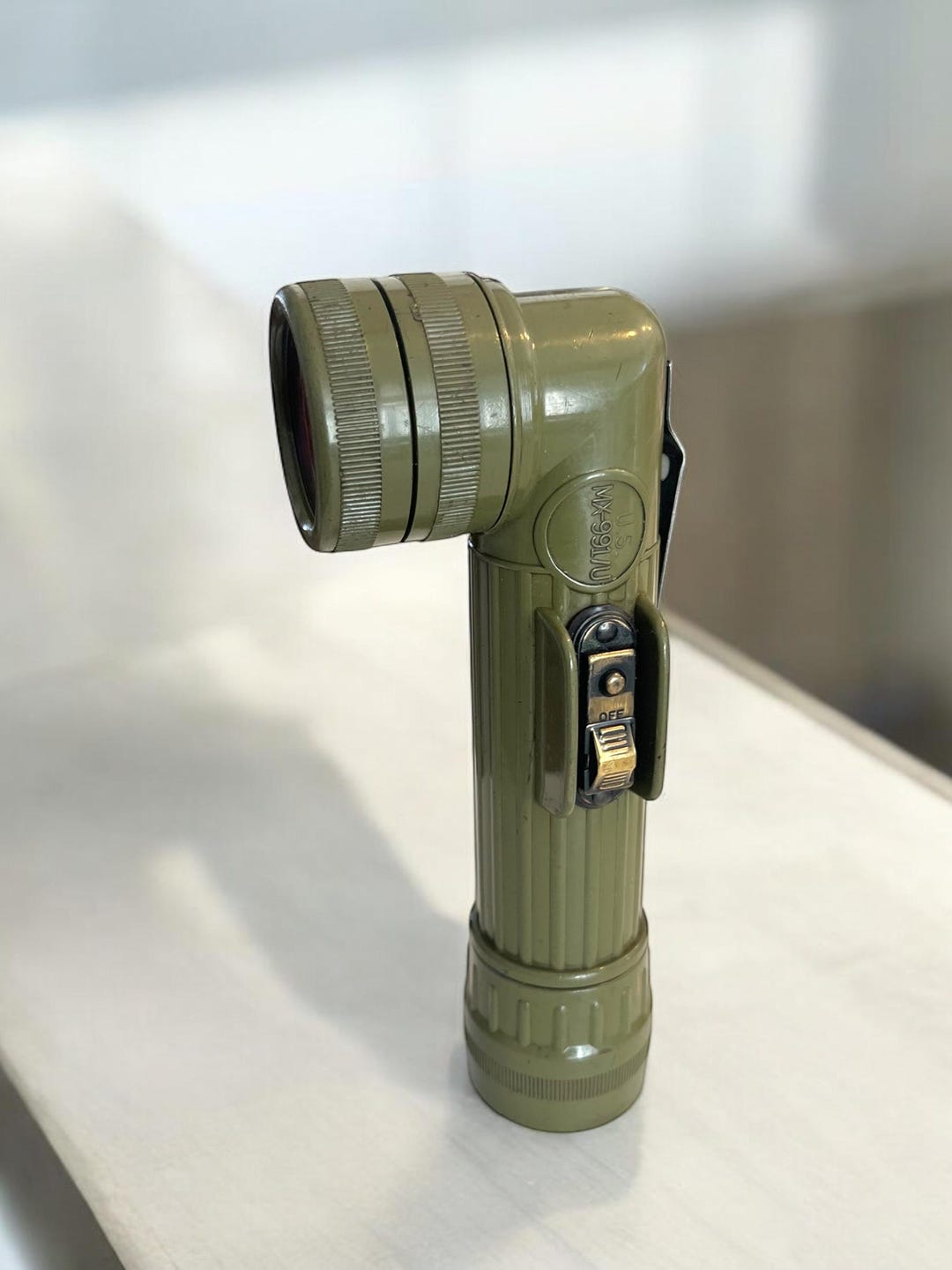 Vintage Military Flashlight - Signal Flashlight -tested and Works Great ...