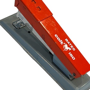Vintage Bates Stapler - Retro Desk Stapler - Colt 150 - Etsy
