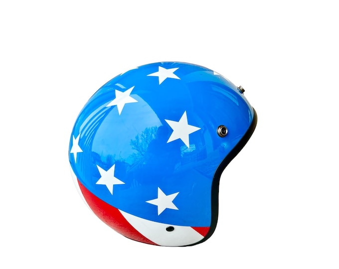 Vintage Motorcycle Helmet - Vintage Helmet - Scooter Helmet - Easy ...
