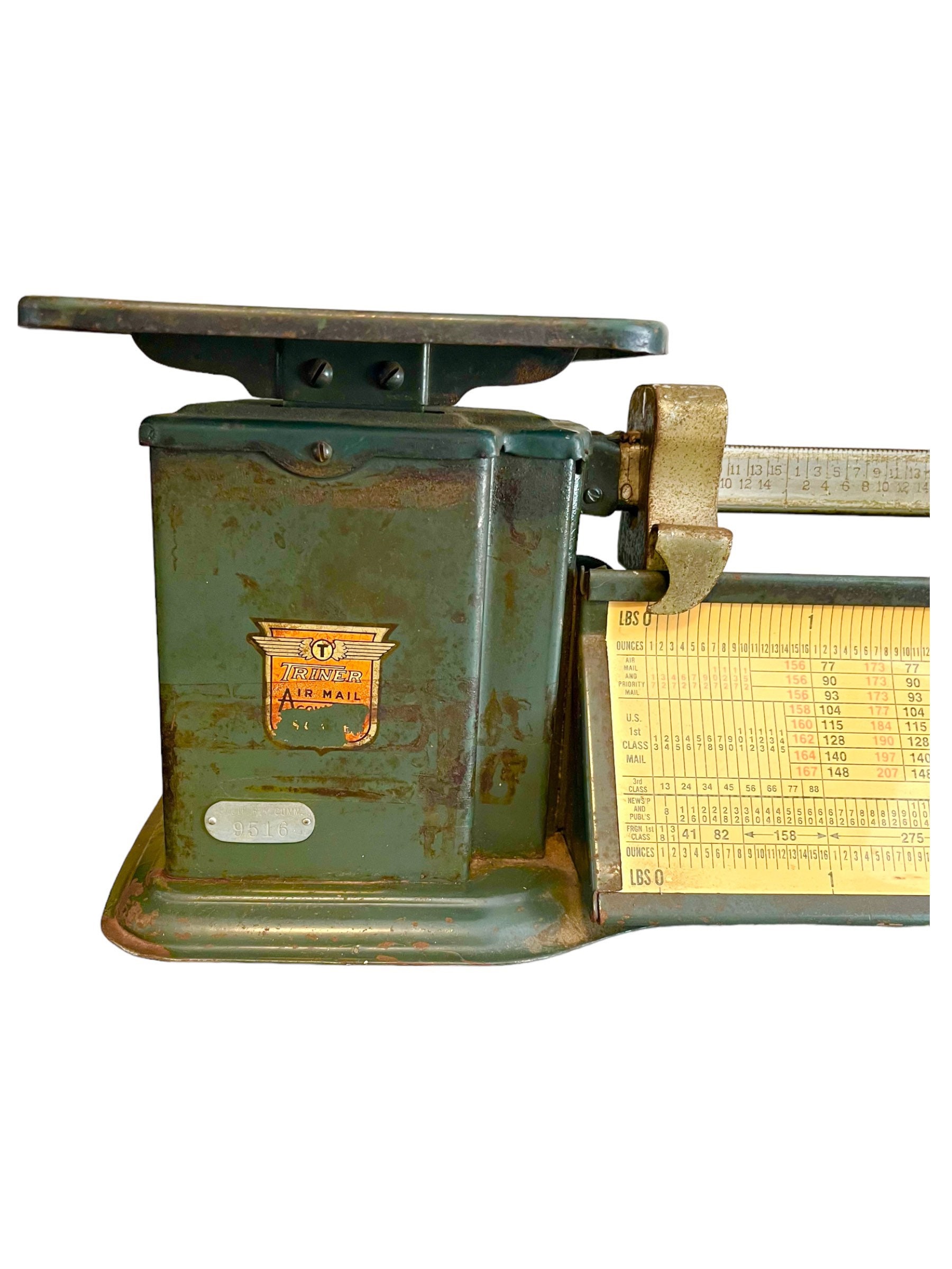 Vintage Scale - Postage Scale - Scale - Triner Air Mail - Etsy