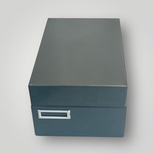 Vintage Metal File Box - Steelmaster File Box - Metal Storage Box - Etsy