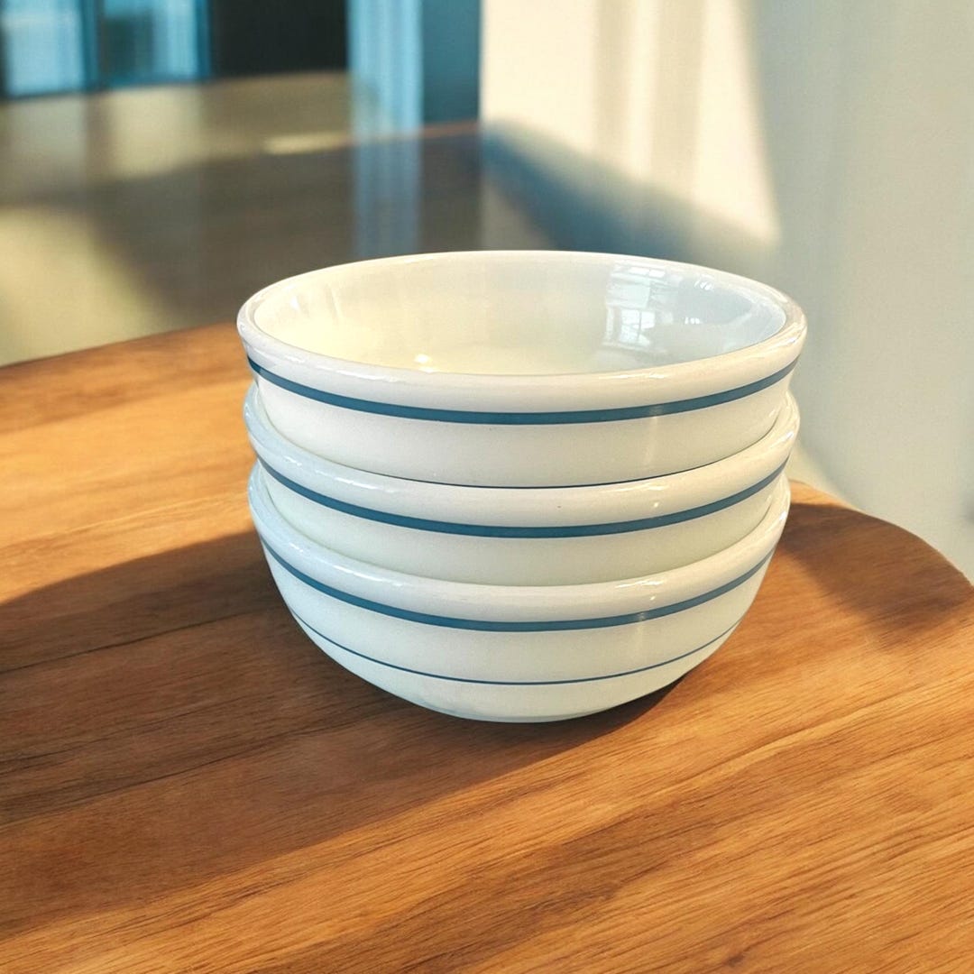 Vintage Pyrex Dessert Bowls - Set of 3 Small Dessert Bowls 5 ...