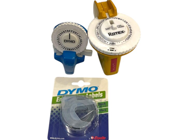 Vintage Label Makers - Dymo Label Maker - Etsy