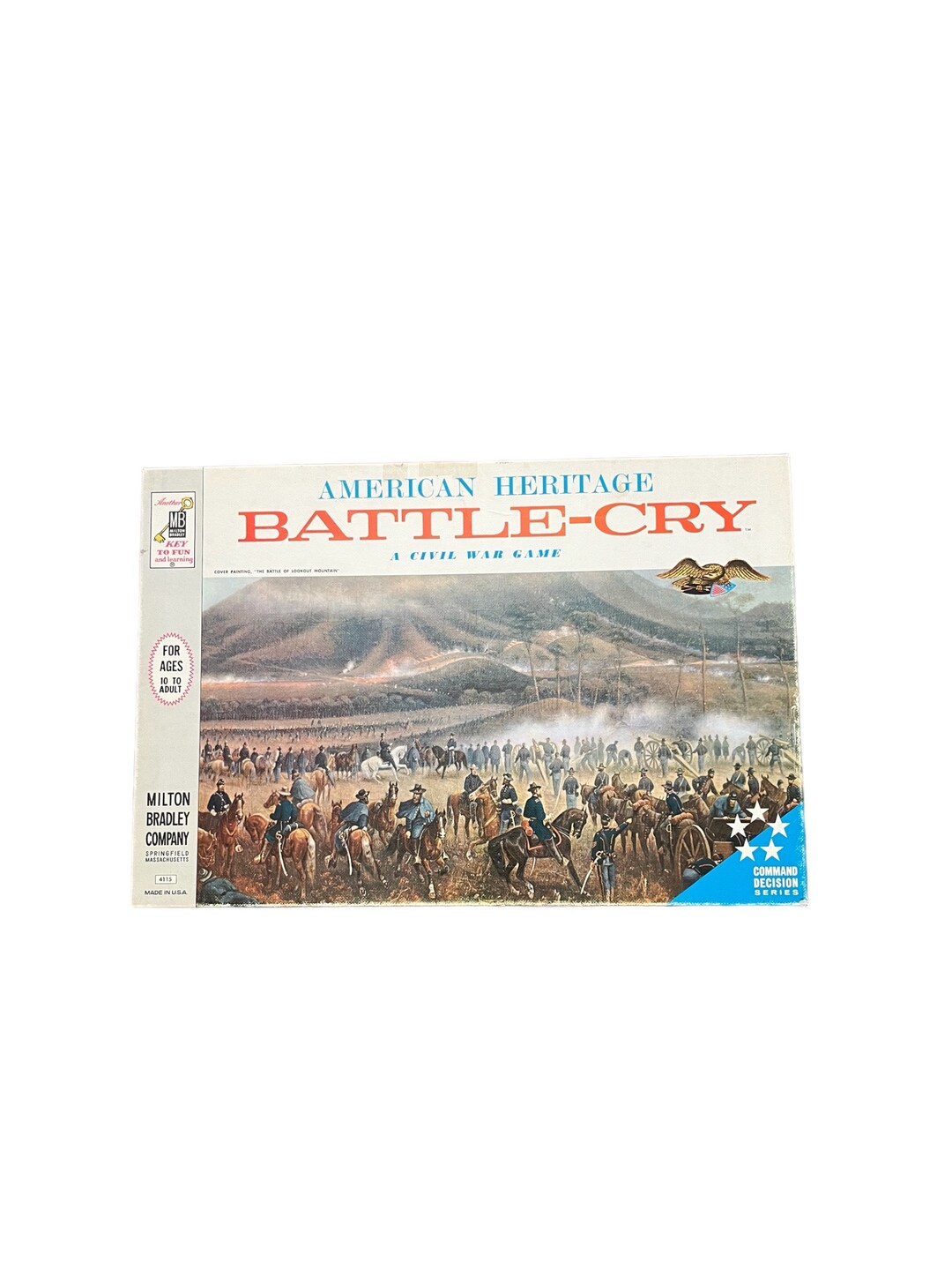 Milton Bradley BATTLE CRY Game American Heritage Civil War - Etsy