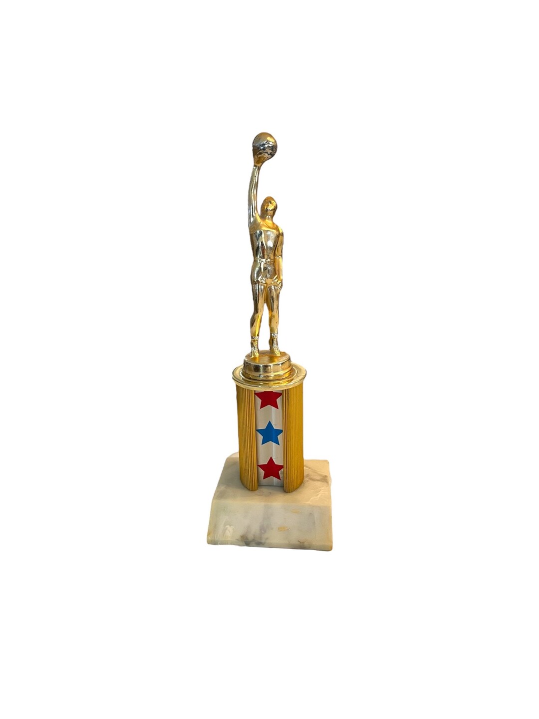 Vintage Trophy Vintage Basketball Award Trophy 1970's Basketball Trophy ...