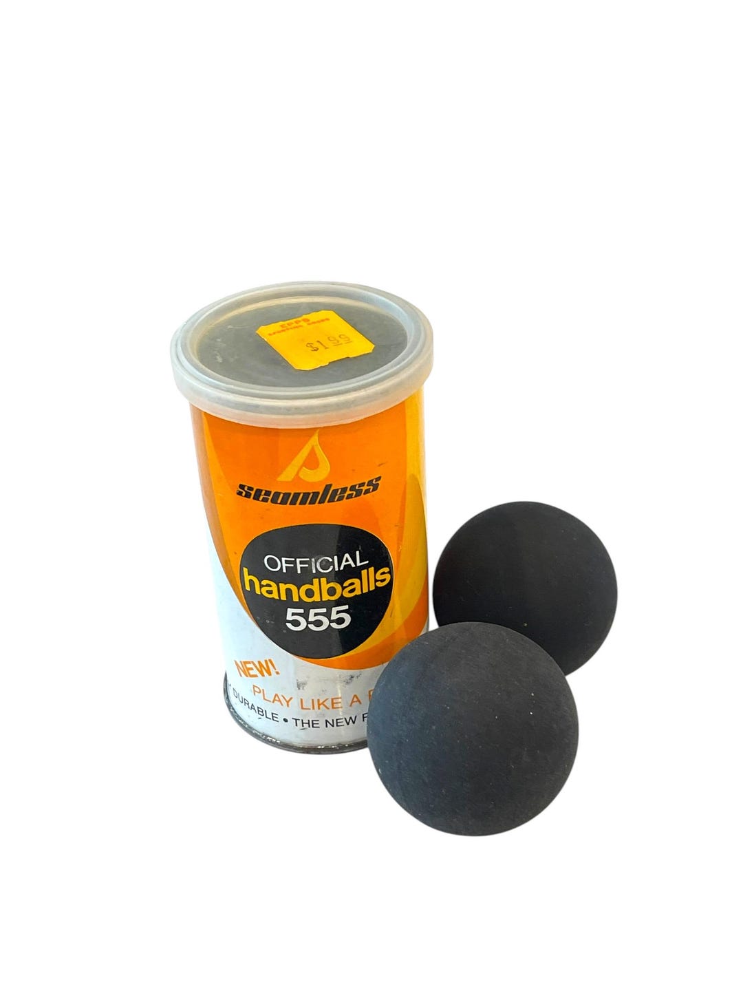 Vintage Can of Official Handballs - Seamless Handballs - Etsy