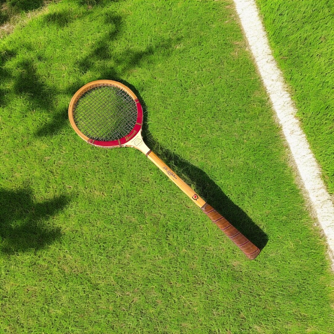 Vintage Bancroft Stu Goldstein Pro - Wooden Squash Racket - Excellent ...