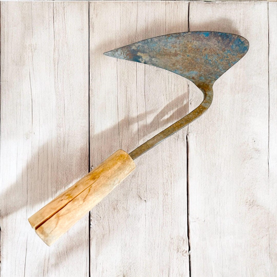 Vintage Hand Forged Korean Hand Plow - Vintage Garden Tool - Etsy