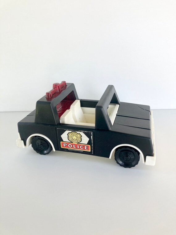 Vintage Fisher Price Fisher Price Police Car Dated 1981 - Etsy