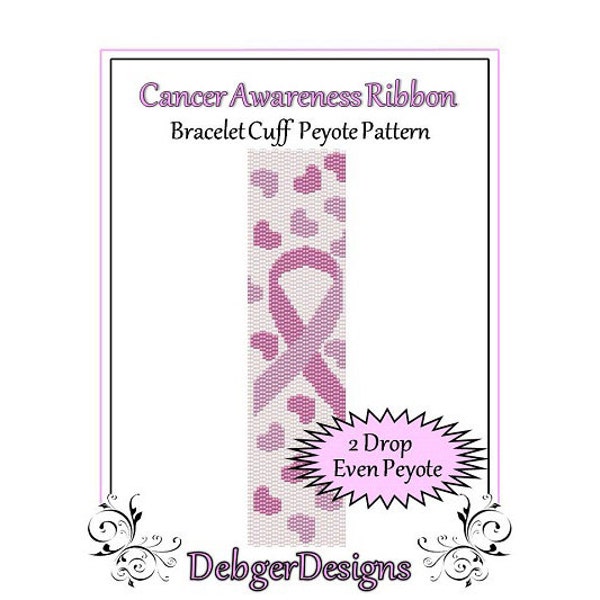 Beaded Awareness Ribbon Pattern - Etsy
