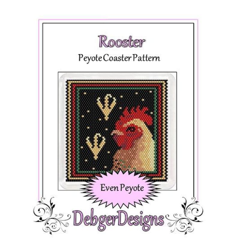 Rooster Bead Pattern - Etsy