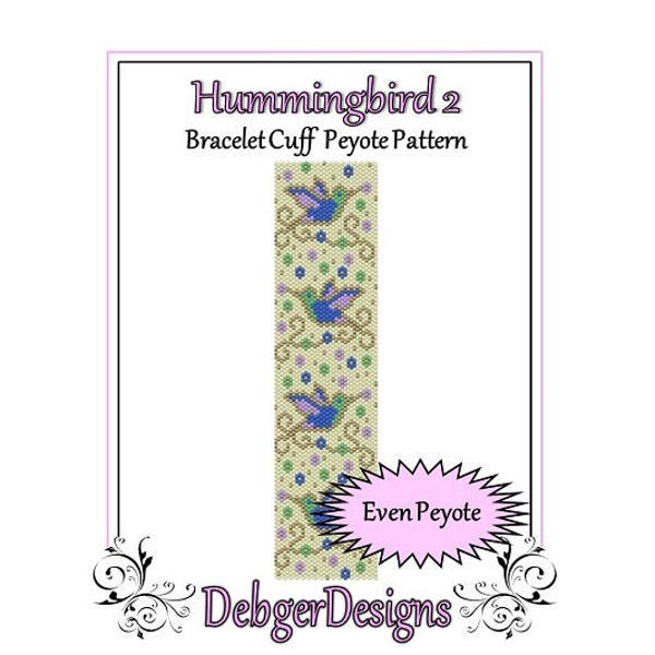 Beaded Hummingbird Pattern - Etsy