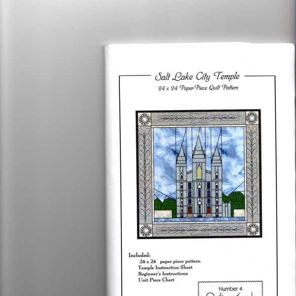 Lds Temple Quilt Pattern - Etsy