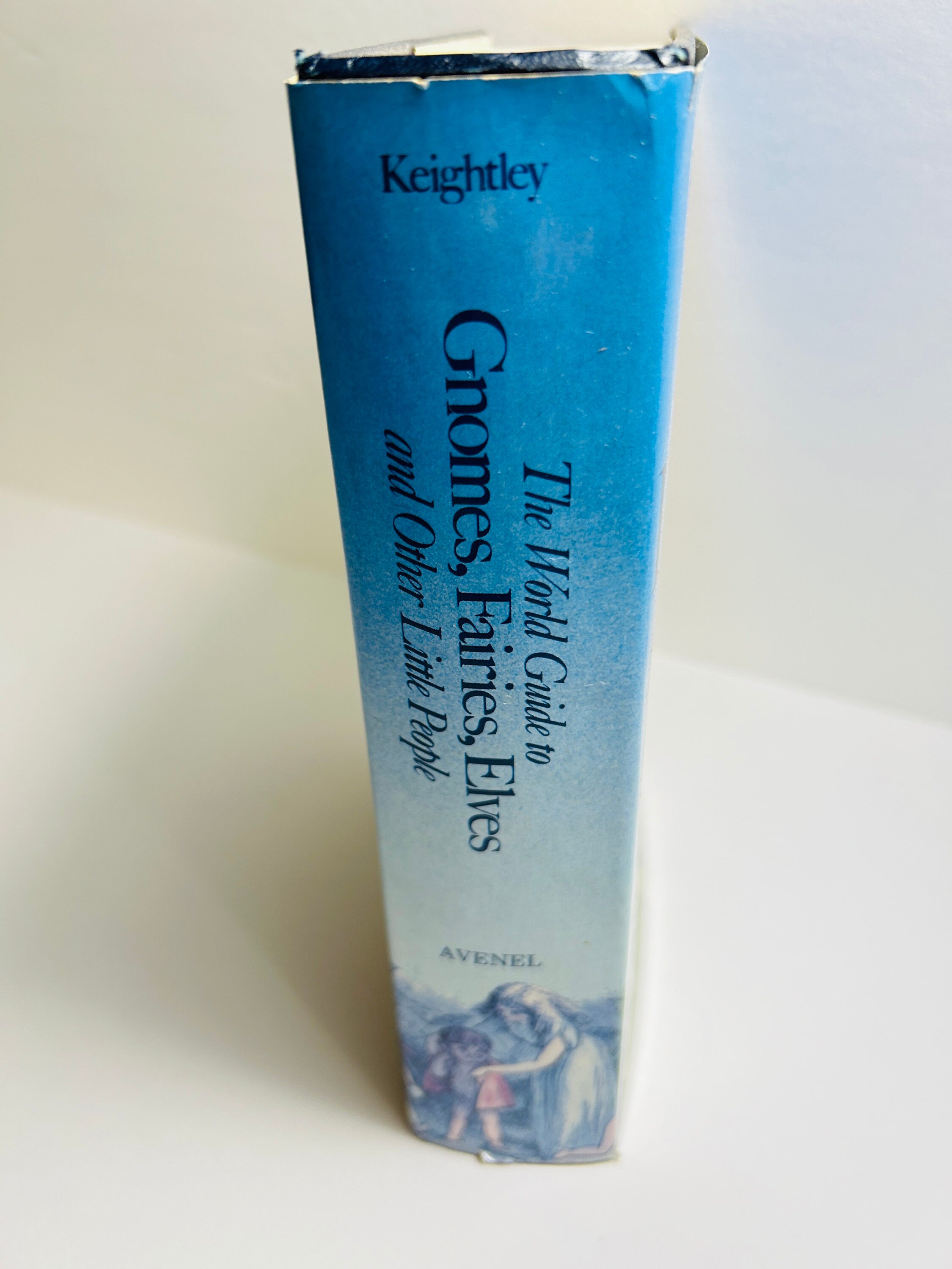 1978 World Guide to Gnomes, Fairies, Elves by Thomas Keightley HC With ...