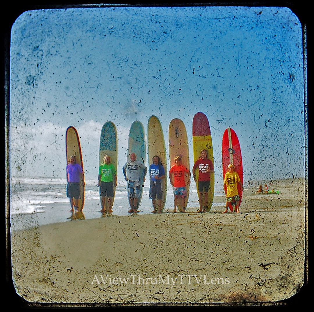 INSTANT DOWNLOAD of Long Board Line Up. Surfer Photography,ttv ...