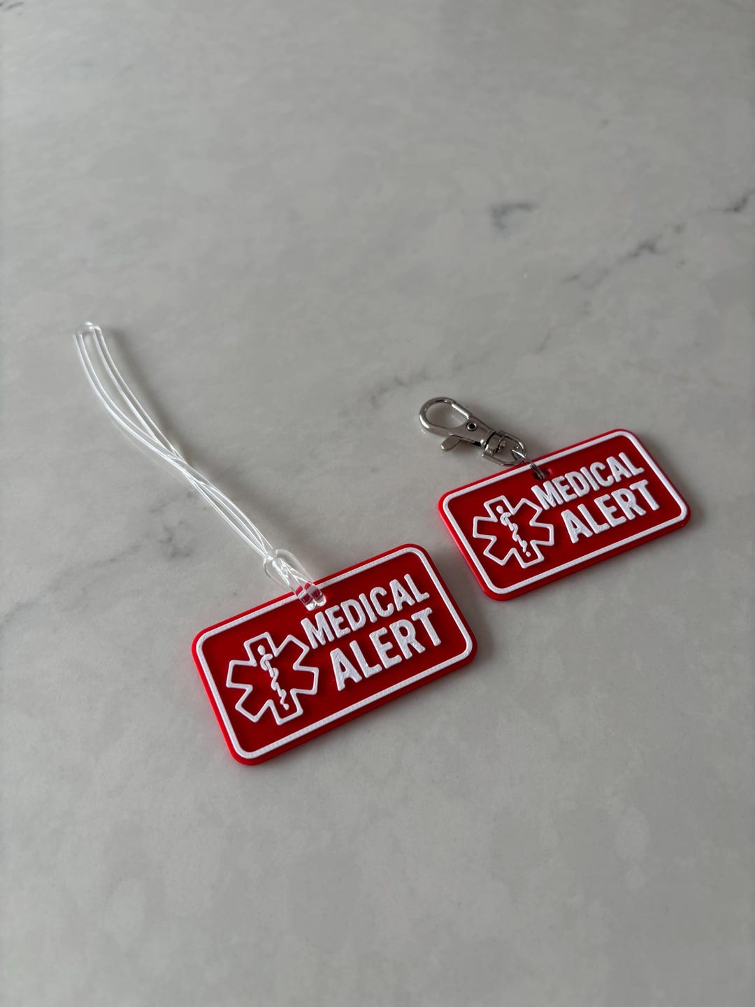 Custom Medical Alert Tags (pack of Three Tags) – 3D Printed Emergency ...