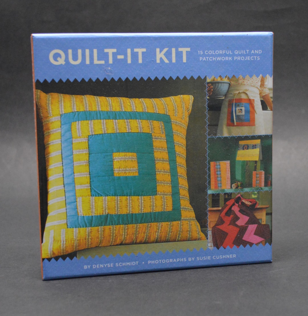 Quilt-it Kit 15 Colorful Quilt and Patchwork Projects – New in Box ...
