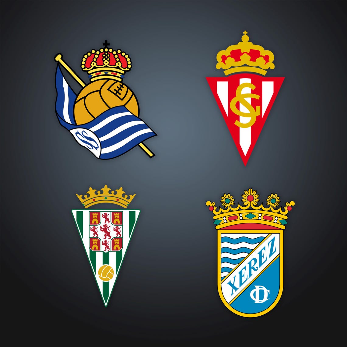 50+ La Liga Club Logo SVG Bundle, Digital Download of Soccer Crests, La ...