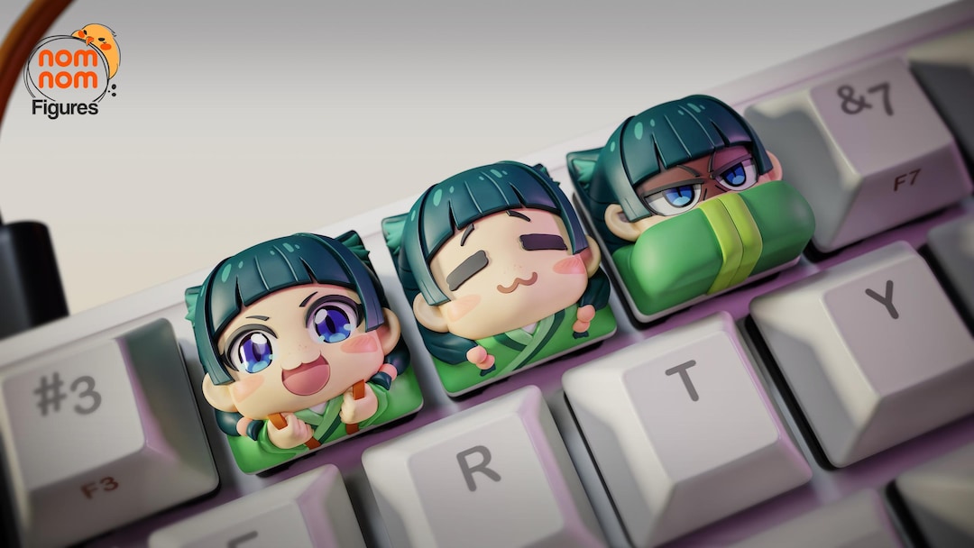 Maomao - Handmade Anime Keycaps - for MX Switches - Etsy