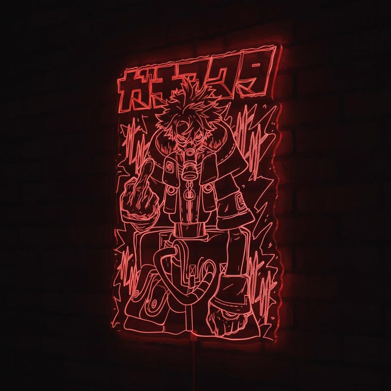 Rudo Light up LED Sign , LED Game Room Decor With Multi Colors, Unique ...