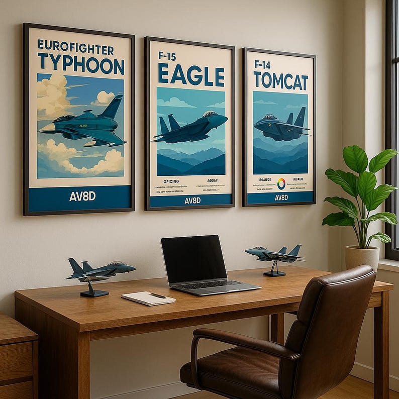 Eurofighter Typhoon – Digital Poster (modern Jet Art Poster) - Etsy