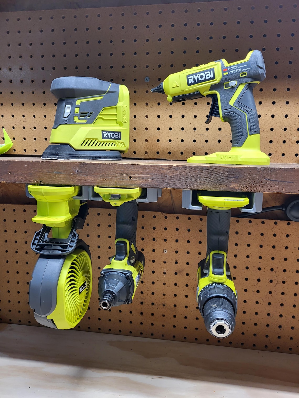 Ryobi 18V ONE+ Under-shelf Tool Hangers - Etsy