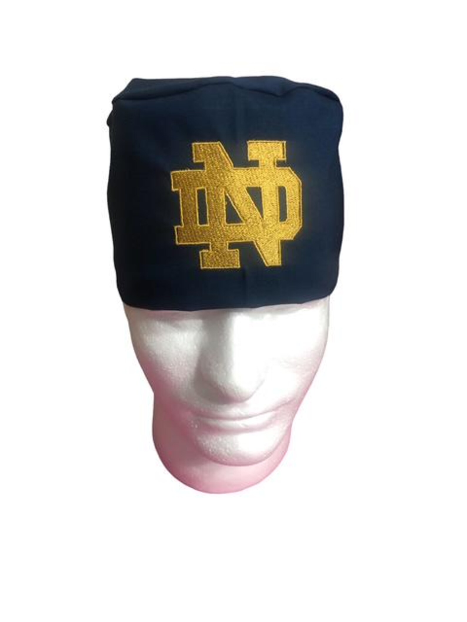 Notre Dame- Themed Embroidered Scrub Cap/ College Scrub Caps - Etsy