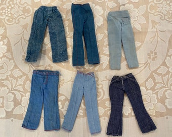Barbie Doll Blue Jeans - Etsy