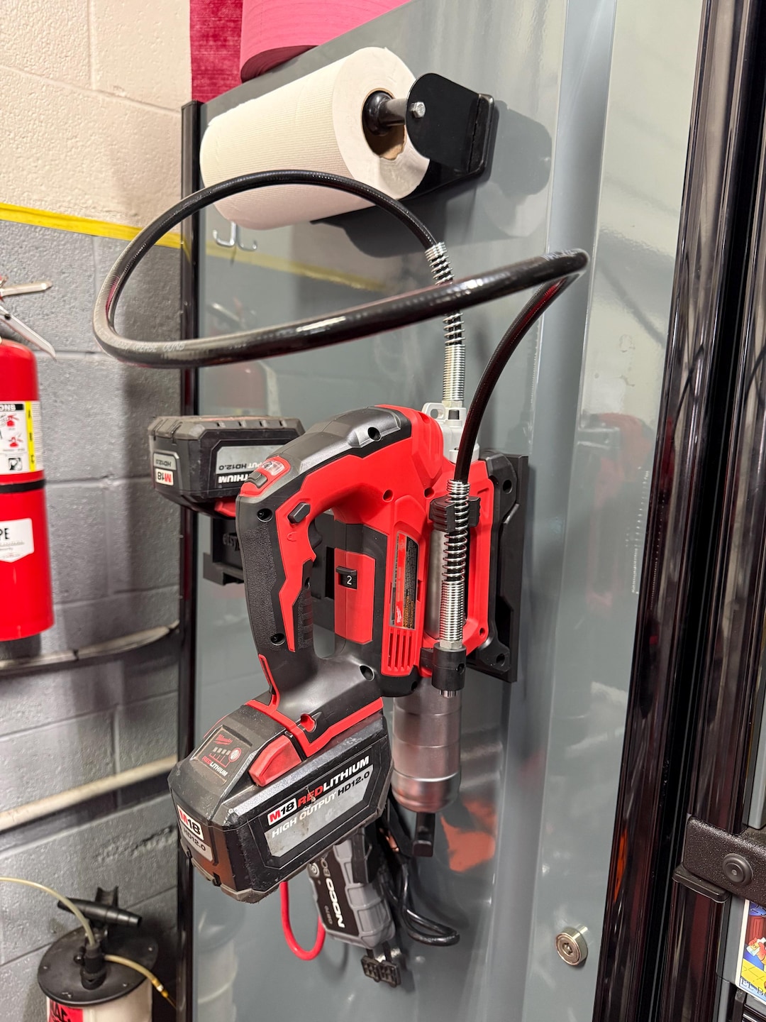 Magnetic Holder for Milwaukee M12/M18 Grease Gun | Heavy-duty Tool ...