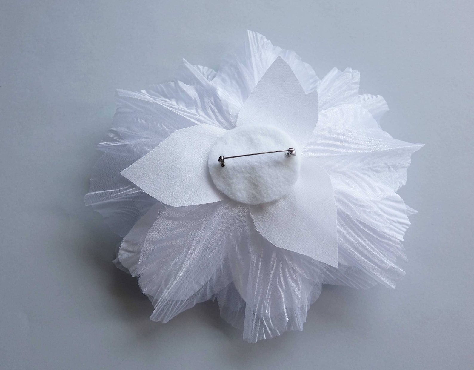 Black Flower Brooch. Fabric Brooch. Peony Brooch. Brooch for | Etsy