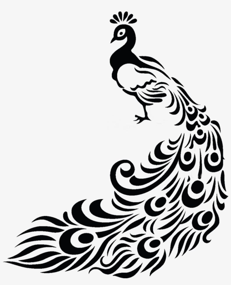 Peacock Cricut Design File - Etsy