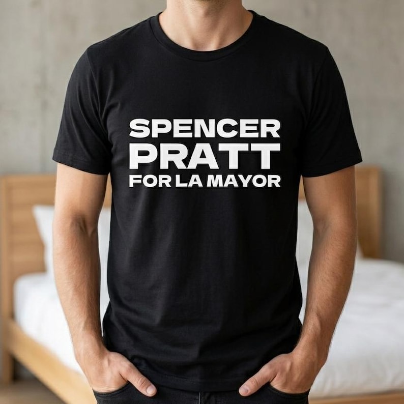 Spencer Pratt for LA Mayor | Unisex Shirt | Conservative California ...
