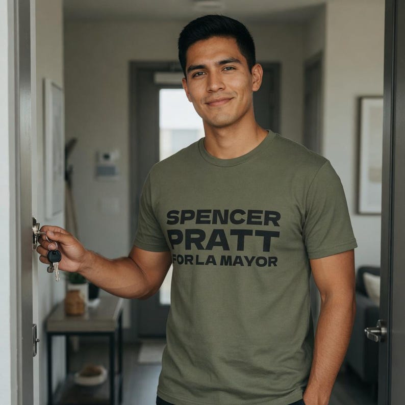 Spencer Pratt for LA Mayor | Unisex Shirt | Conservative California ...