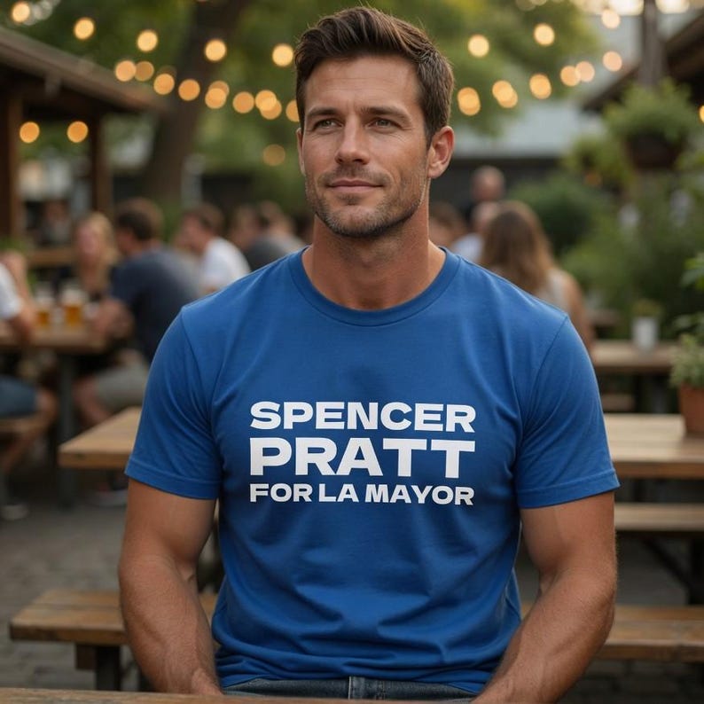 Spencer Pratt for LA Mayor | Unisex Shirt | Conservative California ...