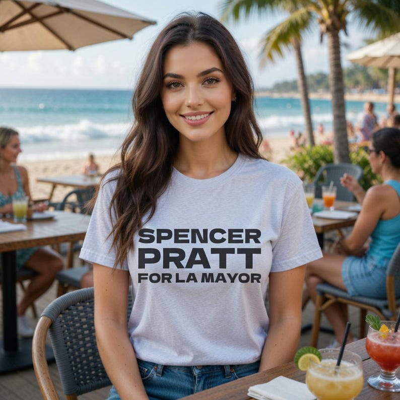 Spencer Pratt for LA Mayor | Unisex Shirt | Conservative California ...