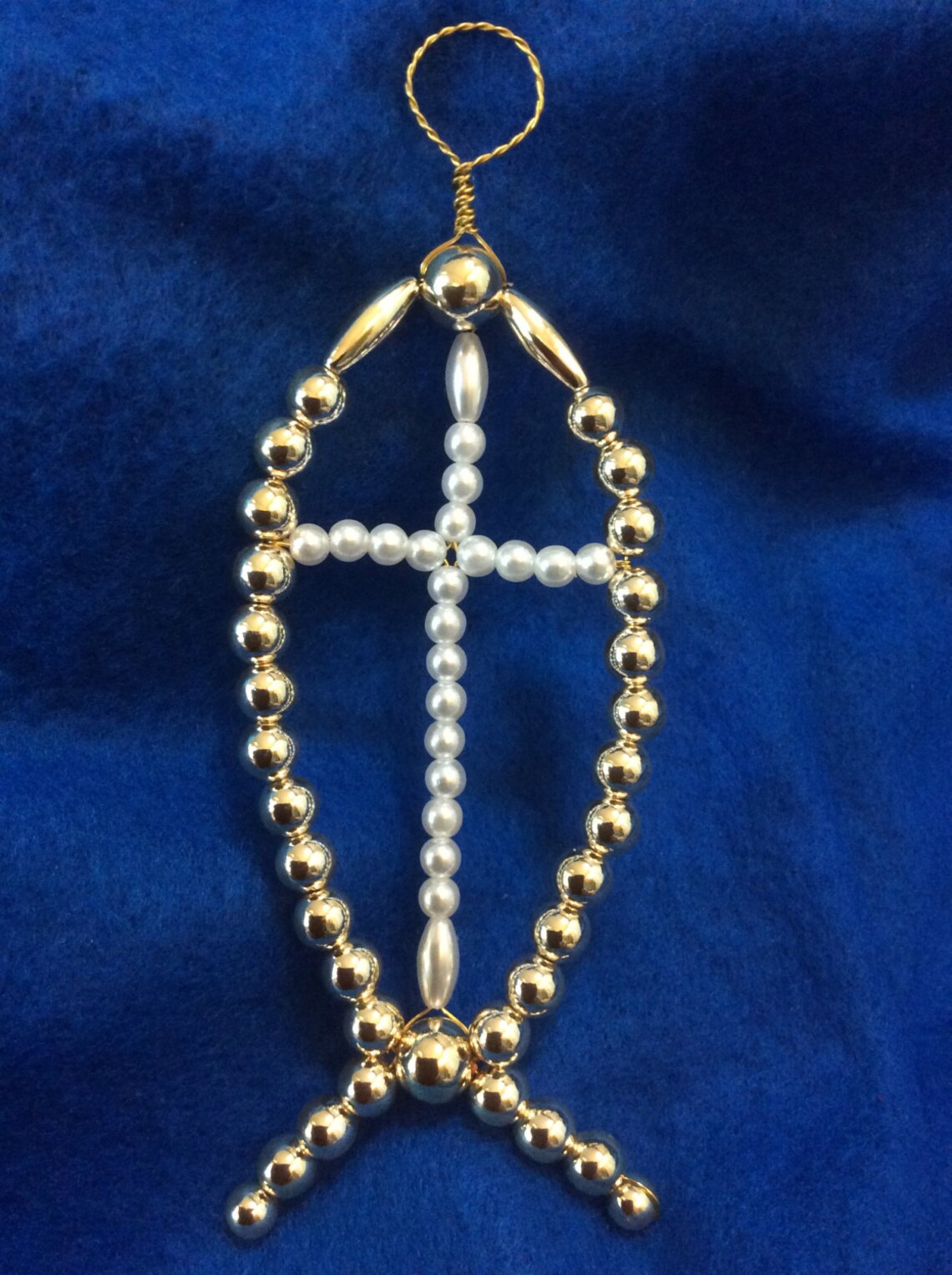 Fish With Cross - Etsy