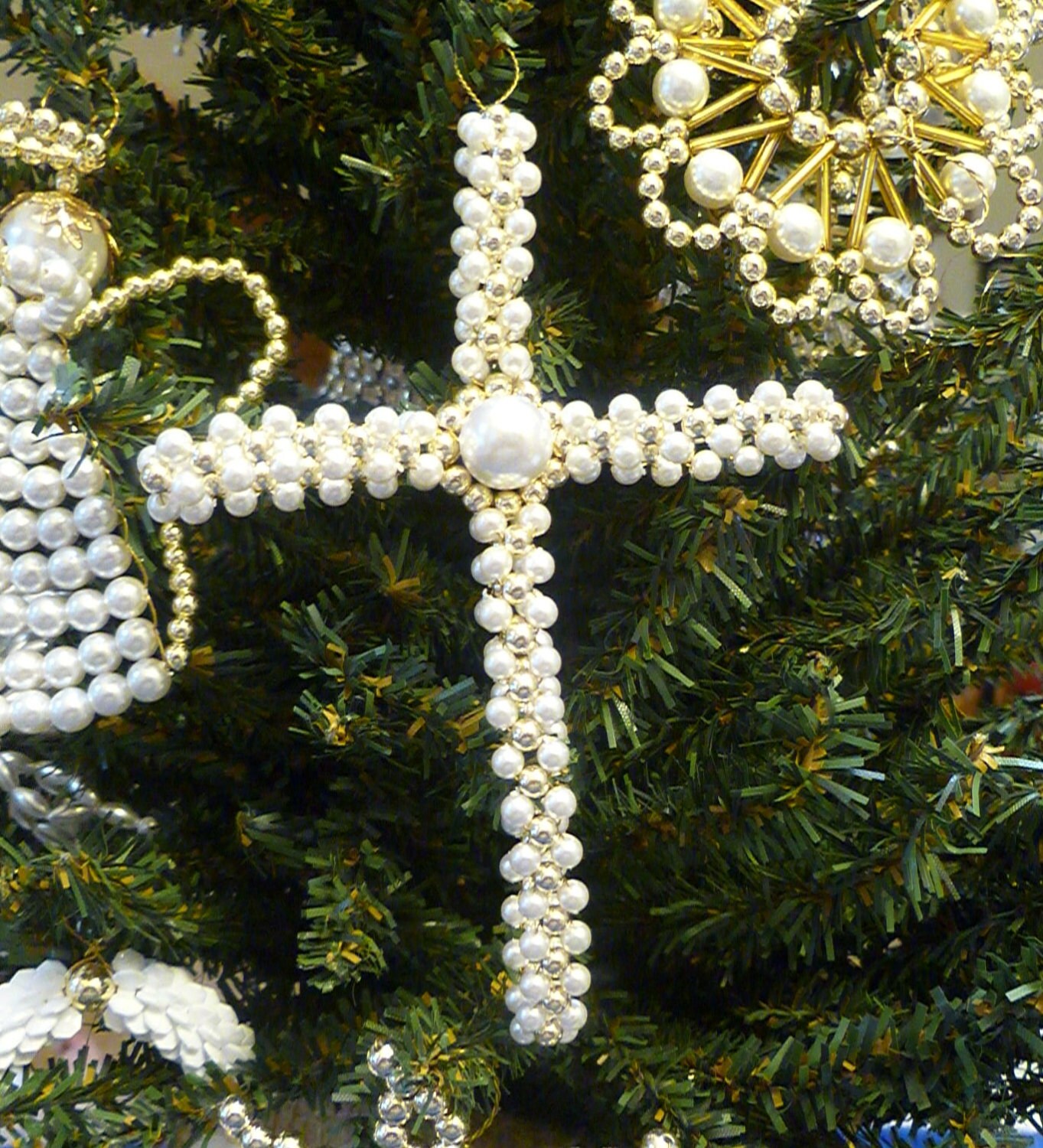 Ribbon Cross 2 Sizes - Etsy