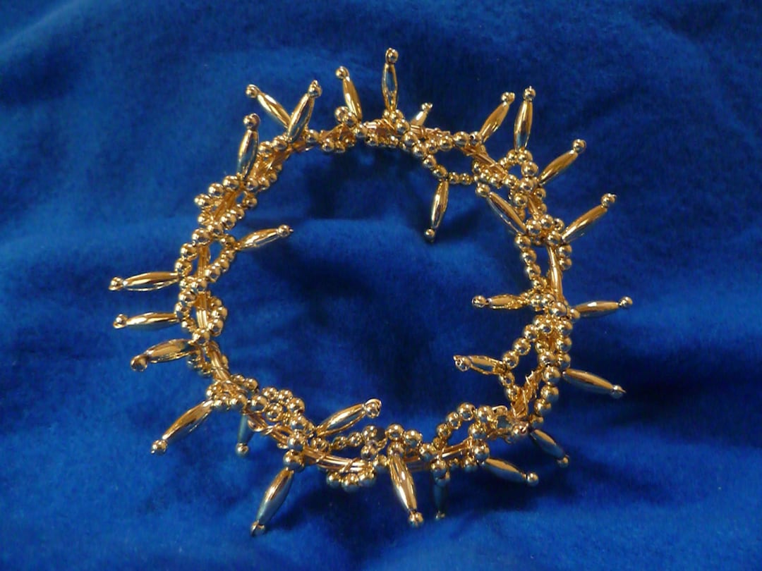 Gold Crown of Thorns (2 Sizes) - Etsy
