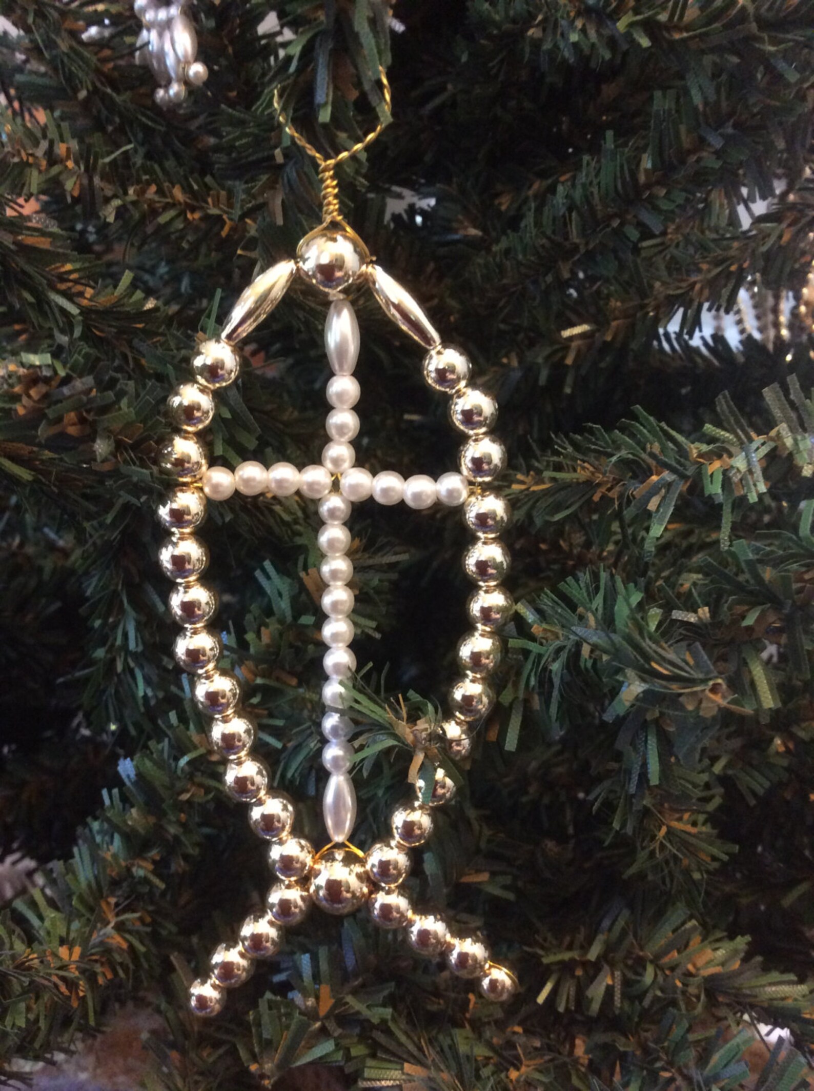 Fish With Cross - Etsy