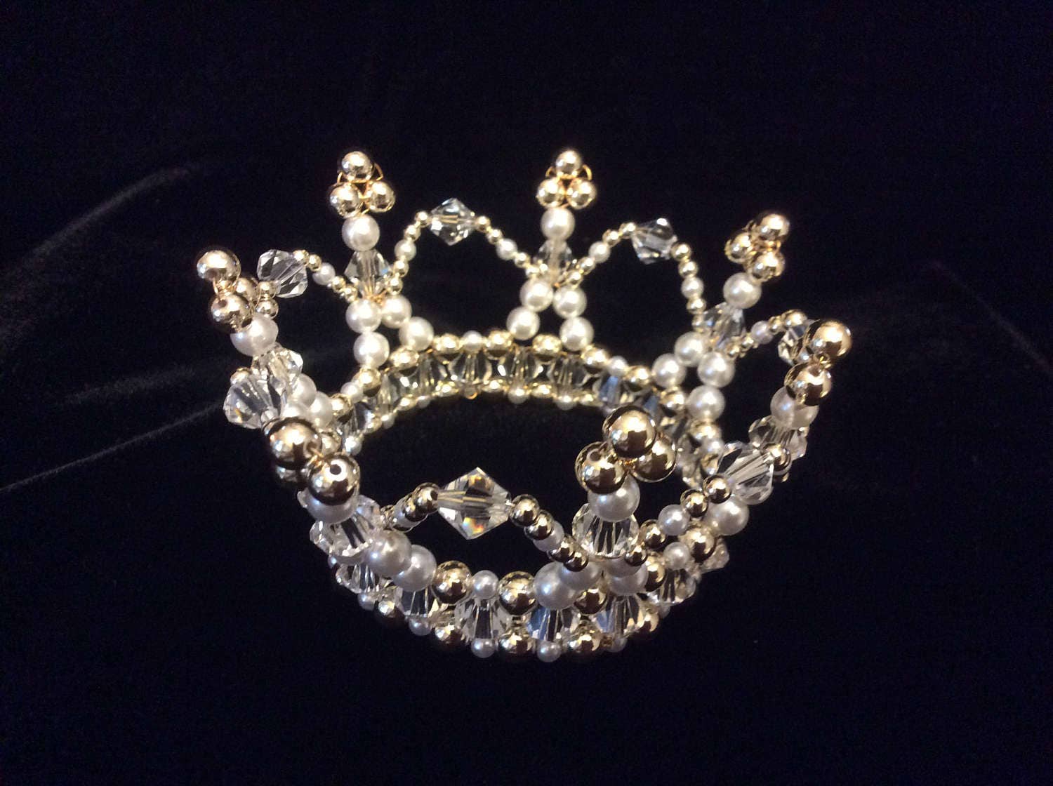 Seven-point Crystal Crown - Etsy