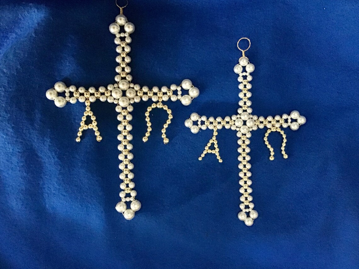 Alpha Omega Cross | Etsy