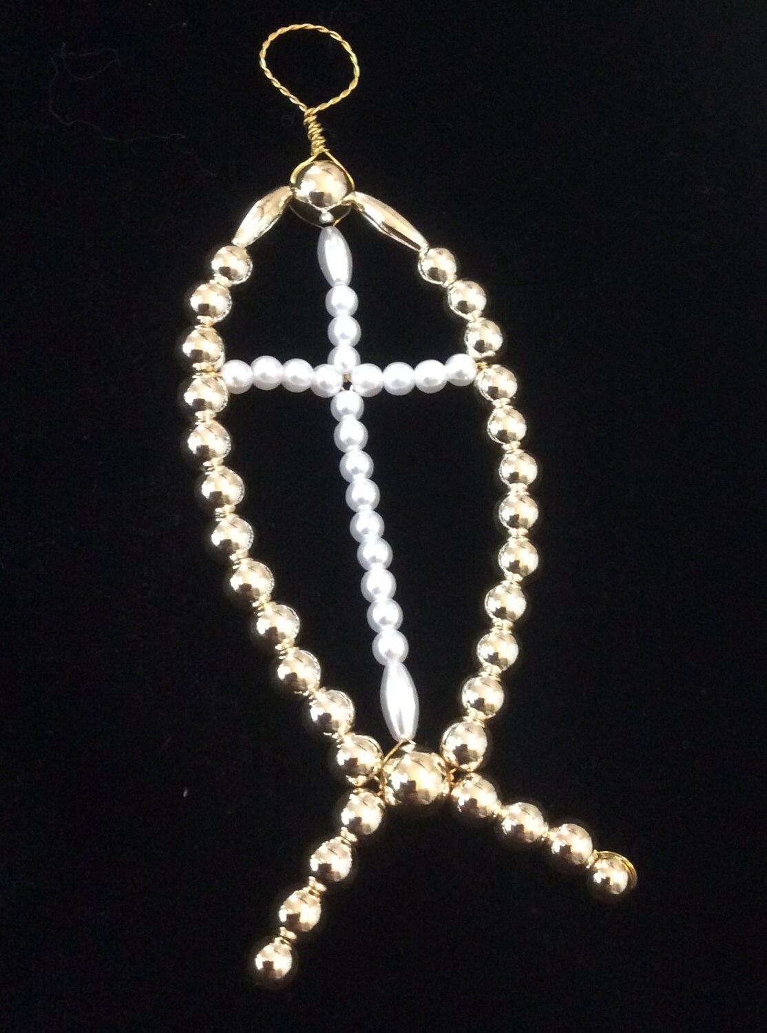 Fish With Cross - Etsy